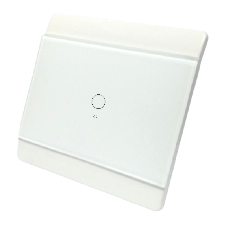 Glass wifi touch switch 1 gang modular DIY IoT PINC technology